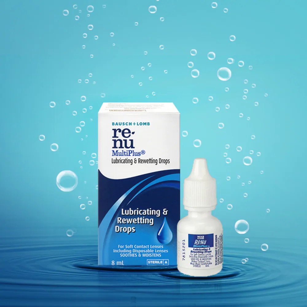 evo Bausch & Lomb renu MultiPlus lubricating & rewetting drops 8ml | Shopee Malaysia