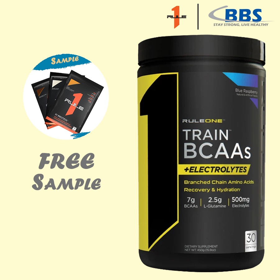 R1 Train BCAAs (30 Servings) - Amino Acid, Recovery, Stamina, Endurance ...