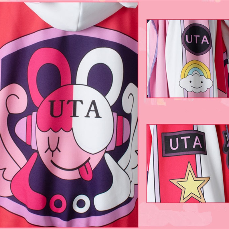 Anime One Piece Film Red Uta Cosplay CostumeWomen Cute Dress Uniform ...