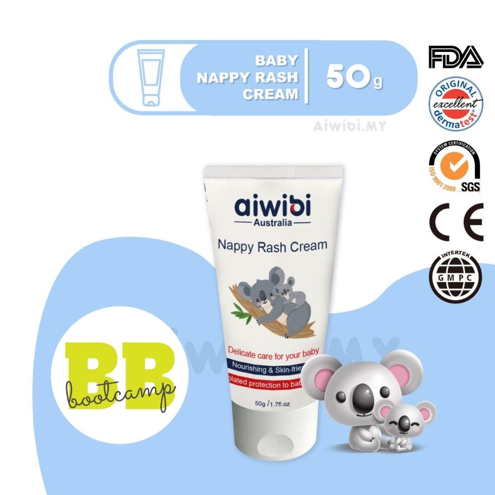 Aiwibi Baby Nappy Rash Cream 50g | Shopee Malaysia