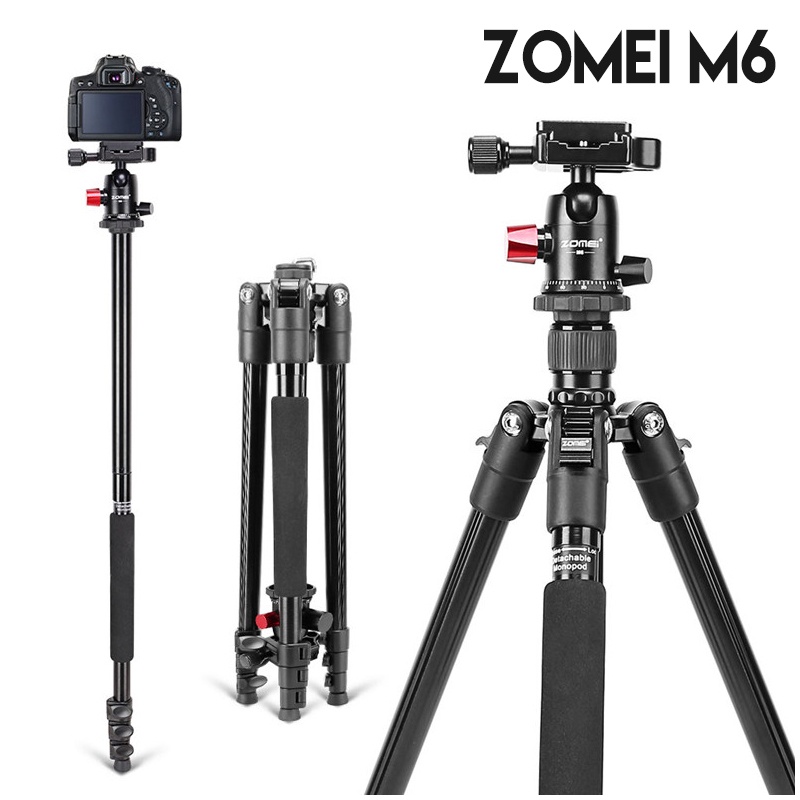 Zomei Q111 Professional Travel Portable Aluminum Tripod With Original ...