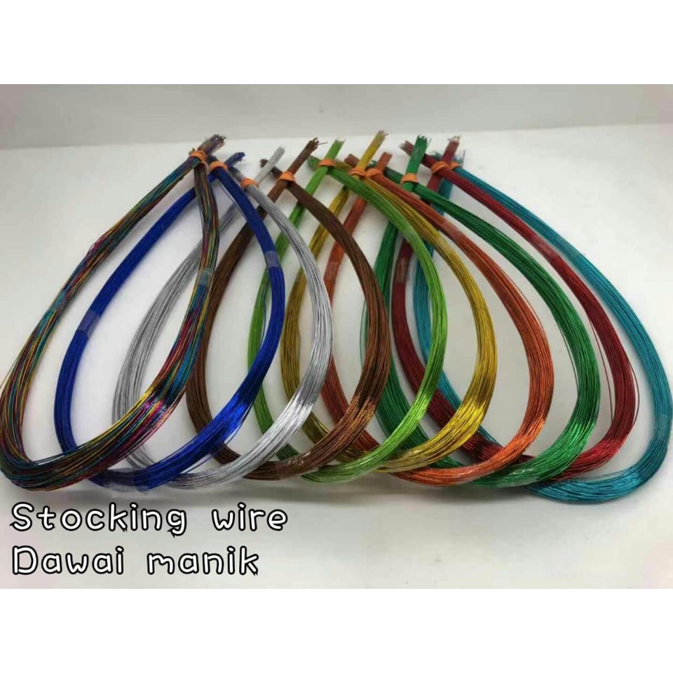 Dawai Manik Stocking Wire 100pcs / 1ikat | Shopee Malaysia