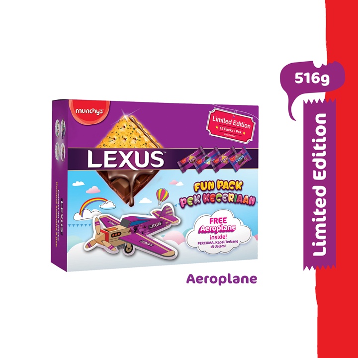Munchy's LEXUS Sandwich Biscuit - Limited Edition Pack (516g) | Shopee ...