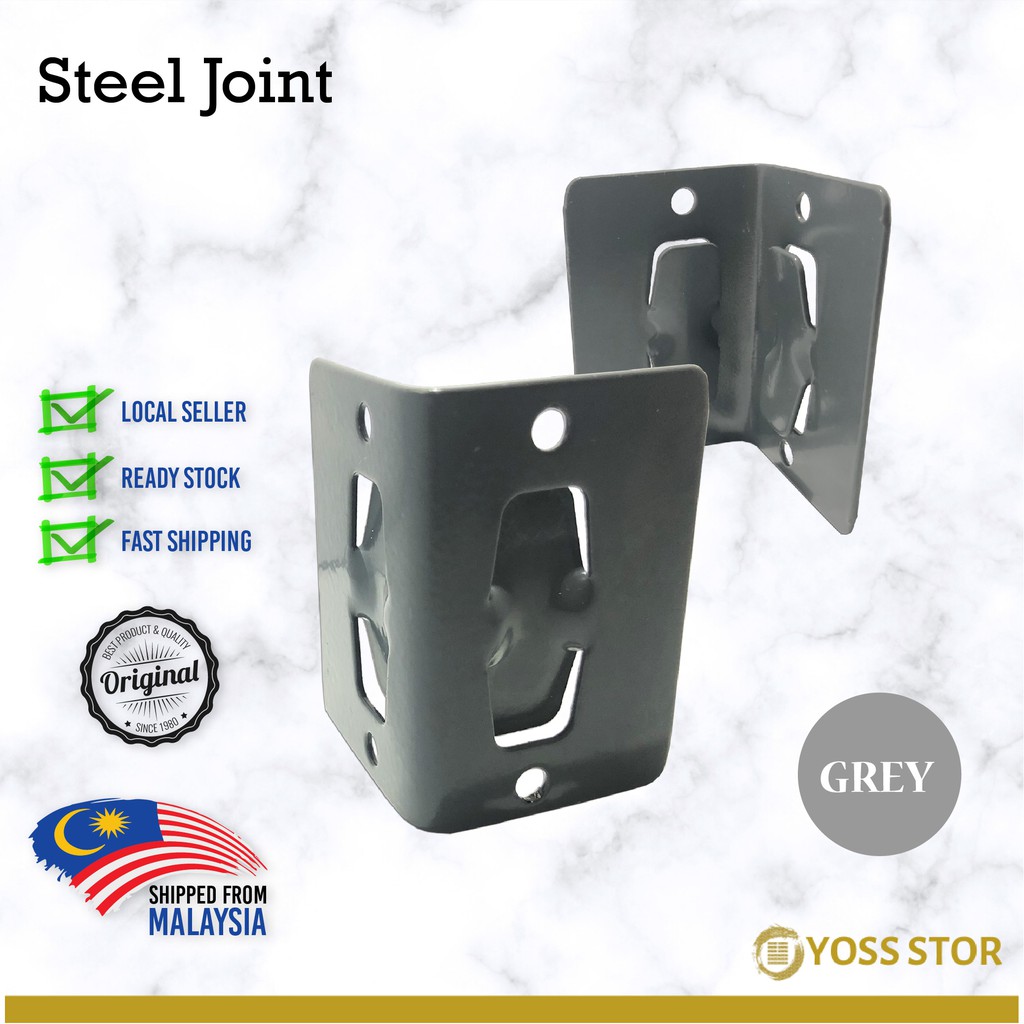 YOSS MYSTAR Steel Joint Bracket for Boltless Rack Angle Post | Shopee ...
