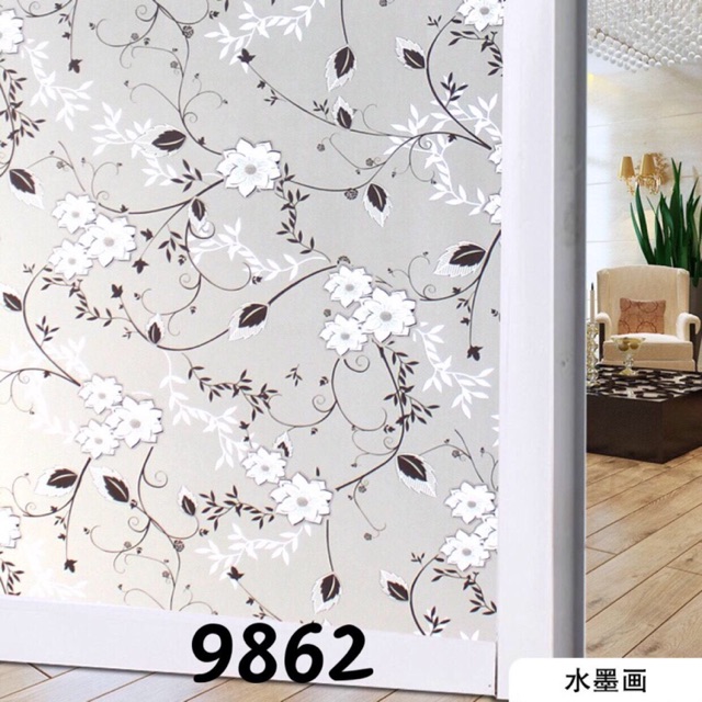 Translucent glass sticker size 90cm, length according to quantity ...