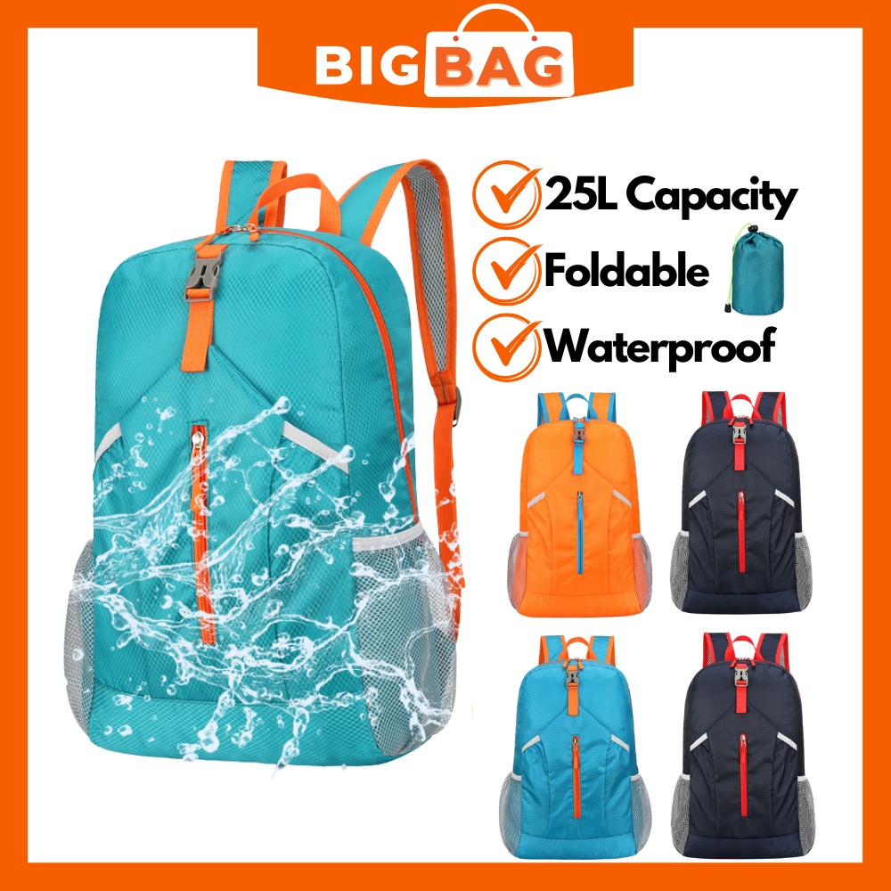 25L Foldable Bagpack Bag Hiking Waterproof Hiking Backpack Hiking Bag ...