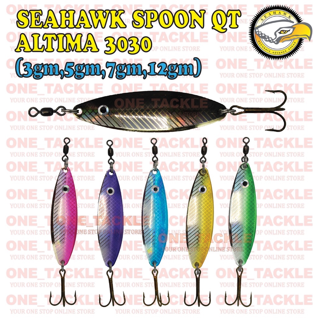 Seahawk Spoon QT Altima 3030 (3gm,5gm,7gm,12gm) | Shopee Malaysia