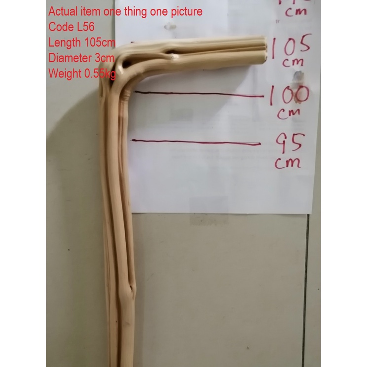 Solid Wood Hiking crutches, Old people Wooden Walking Sticks, Old Man ...