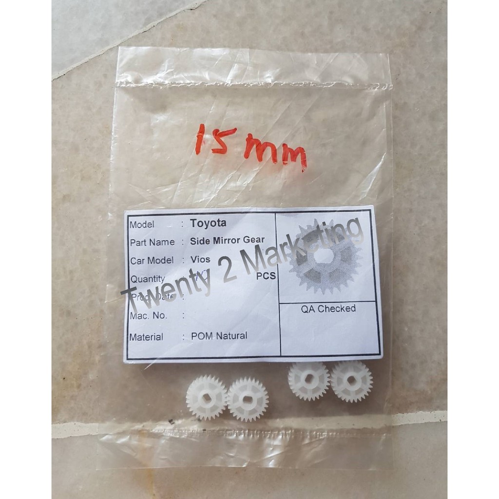 Side Mirror Gear For TOYOTA Vios - 15MM (High Quality) | Shopee Malaysia