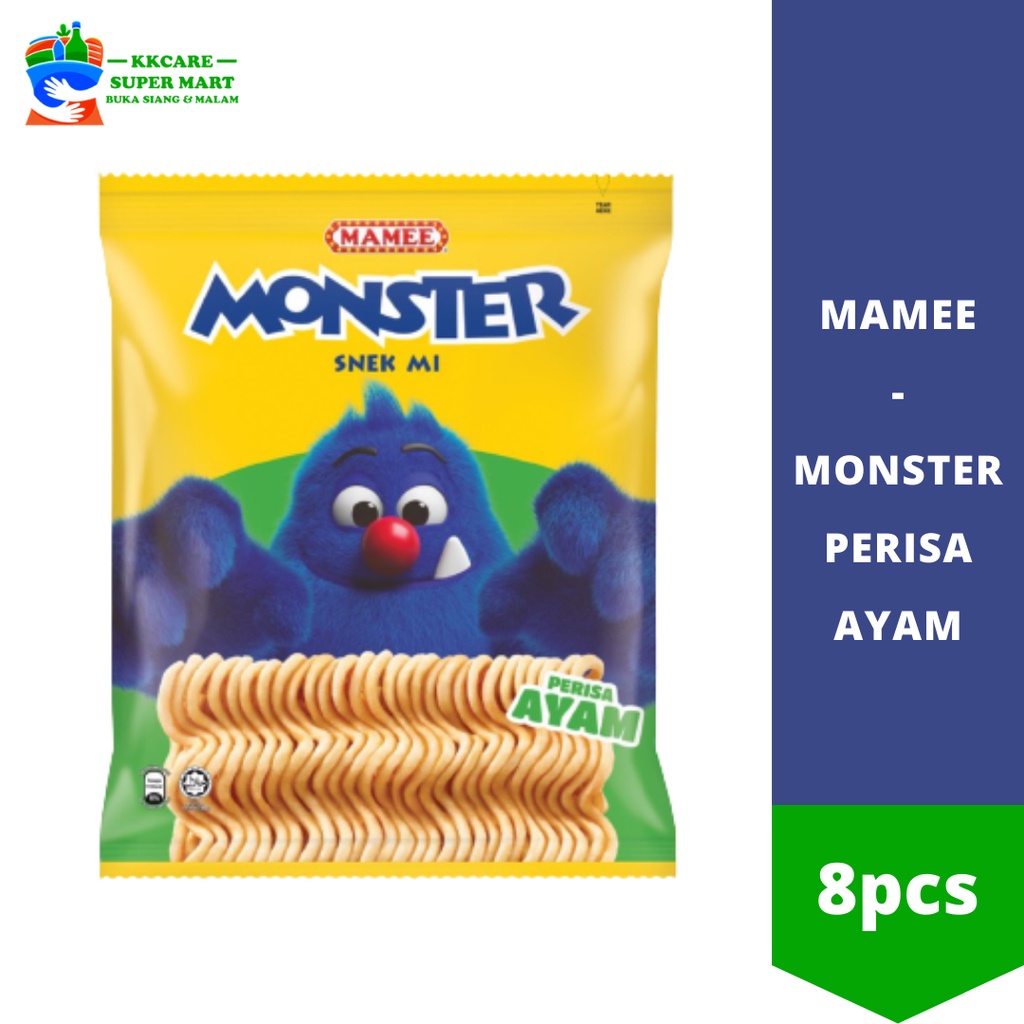 MAMEE - Monster Perisa Ayam Chicken Flavour ( 8 x 25g ) | Shopee Malaysia