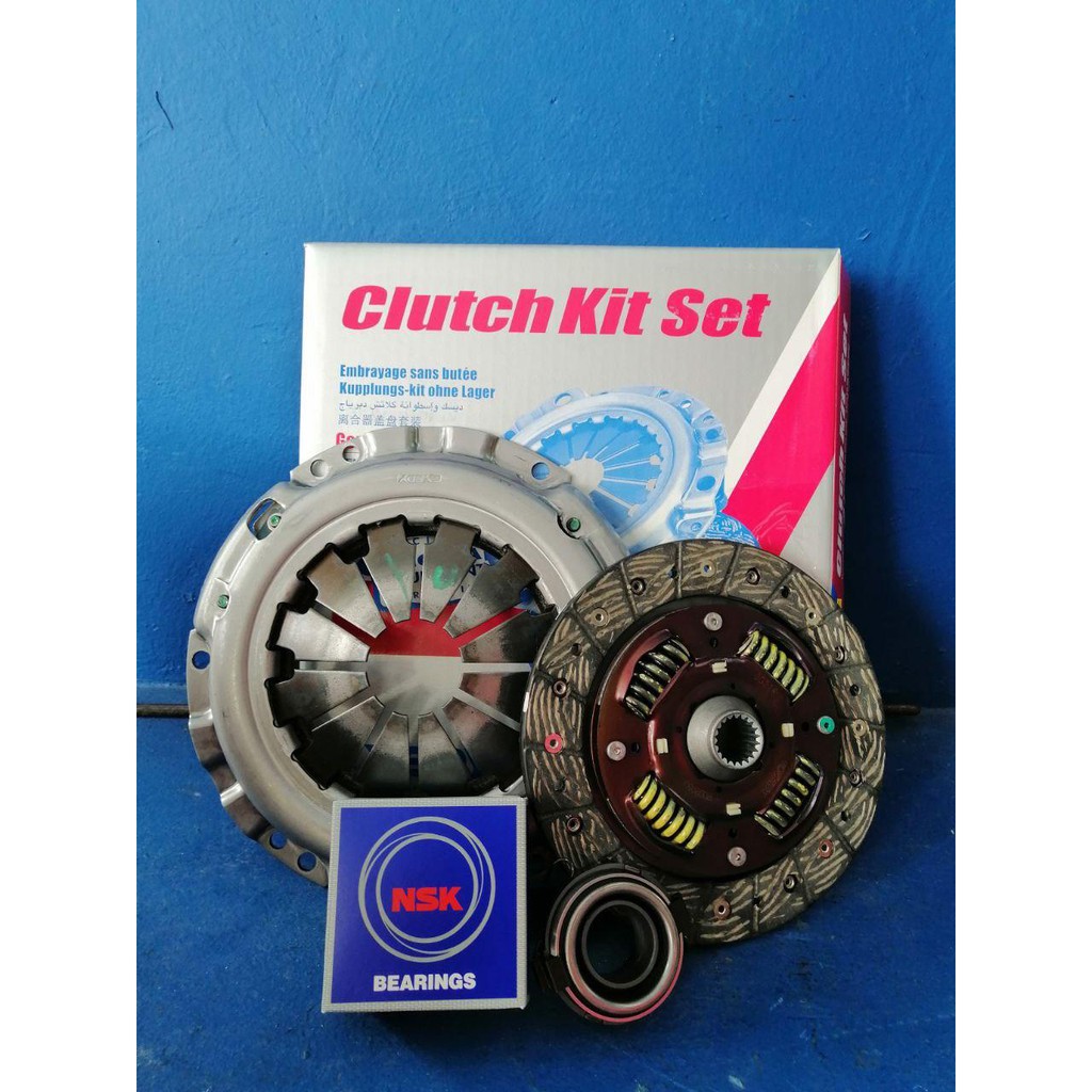 [Perodua Axia, Bezza 1.0 - Clutch Size 184mm] EXEDY Clutch Kit Set Red ...