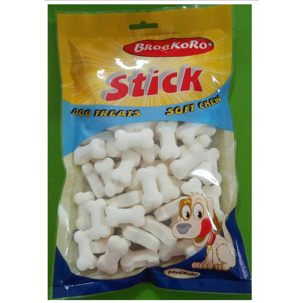 Brockoro ﻿Bone Shaped Large Goat Milk Candy Mill Formula 400g | Shopee ...