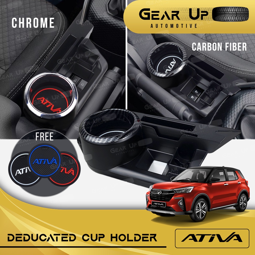 [𝗖𝗘𝗡𝗧𝗥𝗘 𝗖𝗨𝗣 𝗛𝗢𝗟𝗗𝗘𝗥] PERODUA ATIVA Accessories Accessori Aksesori Kereta ...