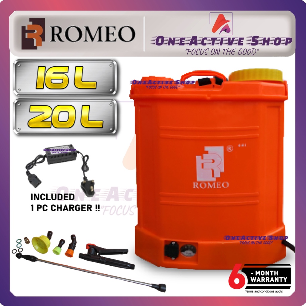 OGAWA ROMEO 16L/18L/20L Battery Sprayer - 3 Month Warranty ( BATTERY ...