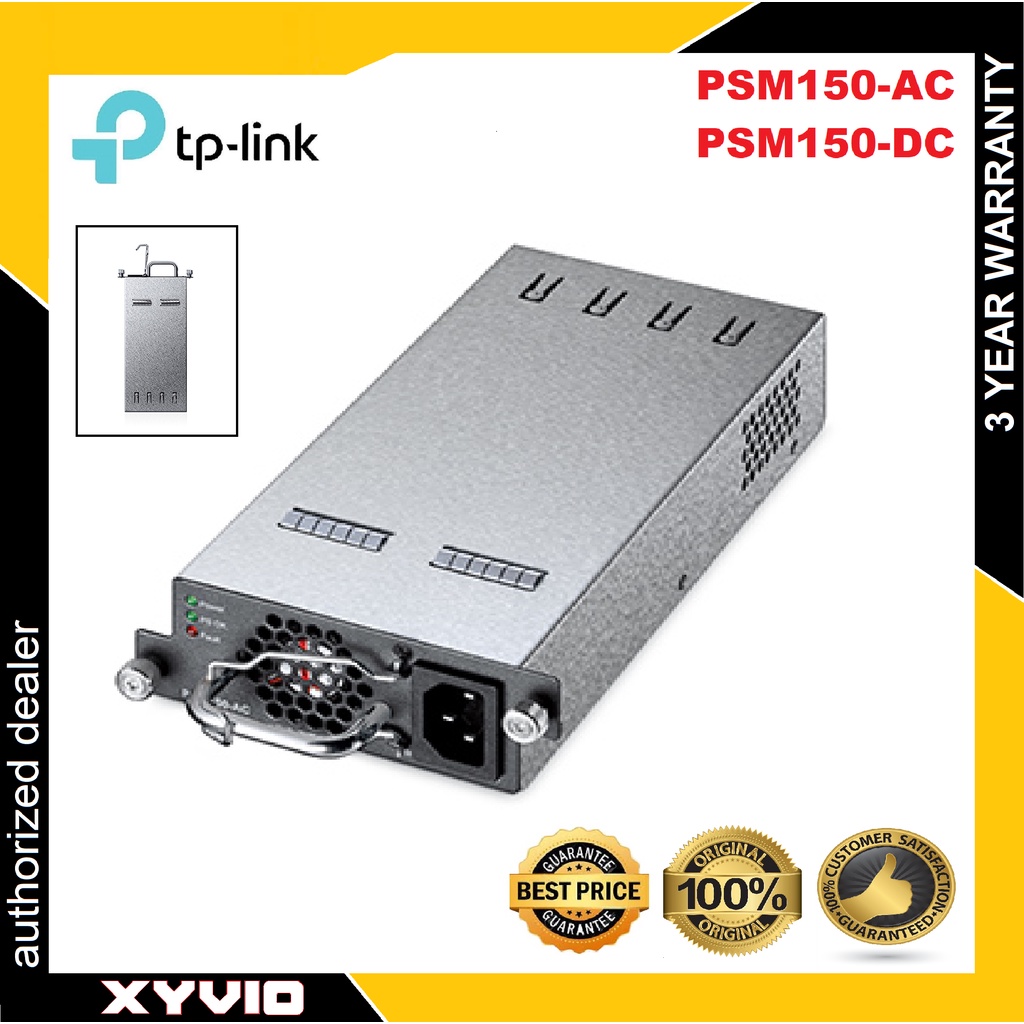 TP-LINK PSM150-AC 150W AC Power Supply Module / PSM150-DC 150W DC Power ...