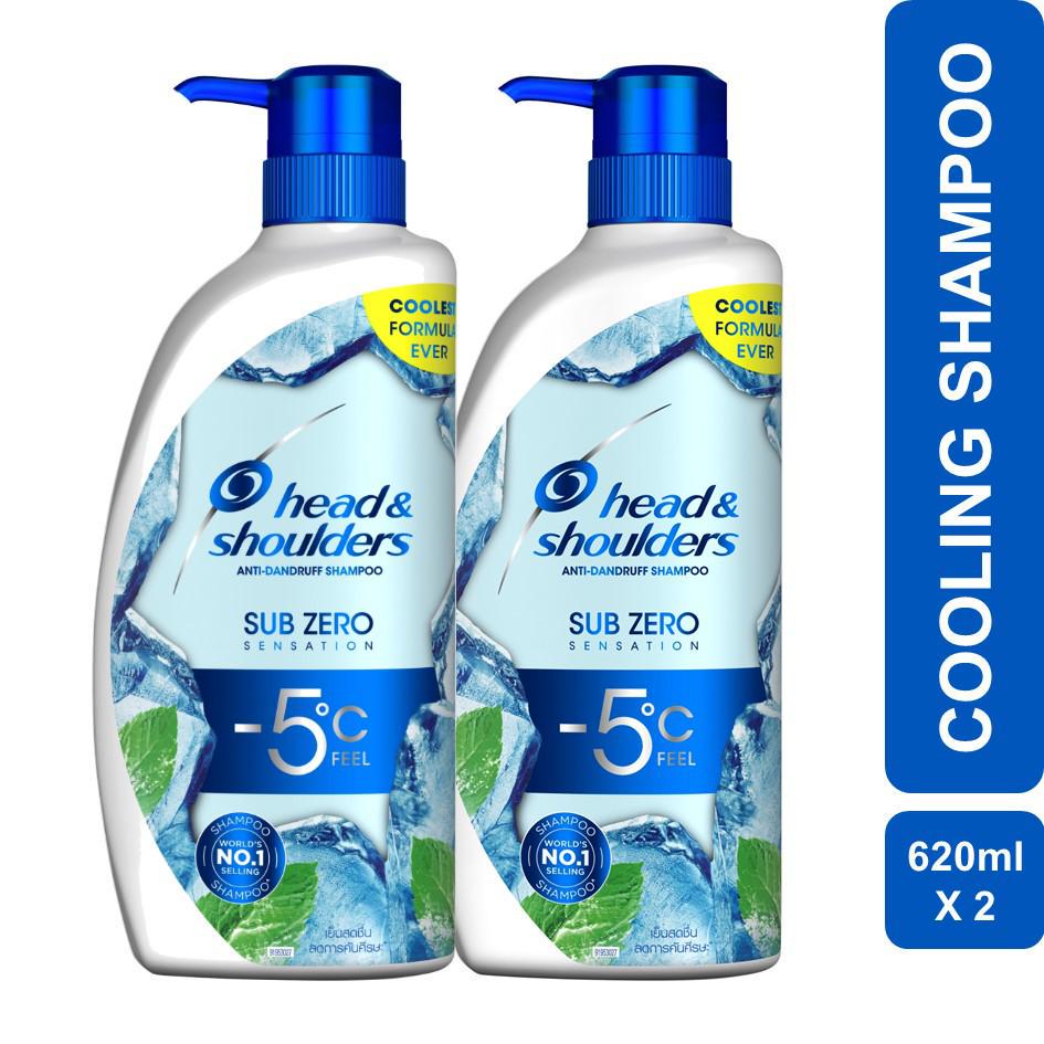 [Bundle of 2] Head and Shoulders Sub-zero Anti-Dandruff Shampoo 620ml ...