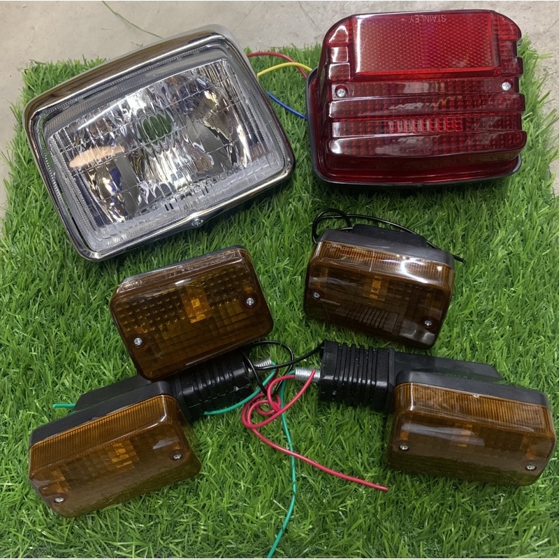 HONDA GBO LAMP SET HSH 4IN 1 FRONT /REAR SIGNAL/ HEAD LAMP /TAIL LAMP ...