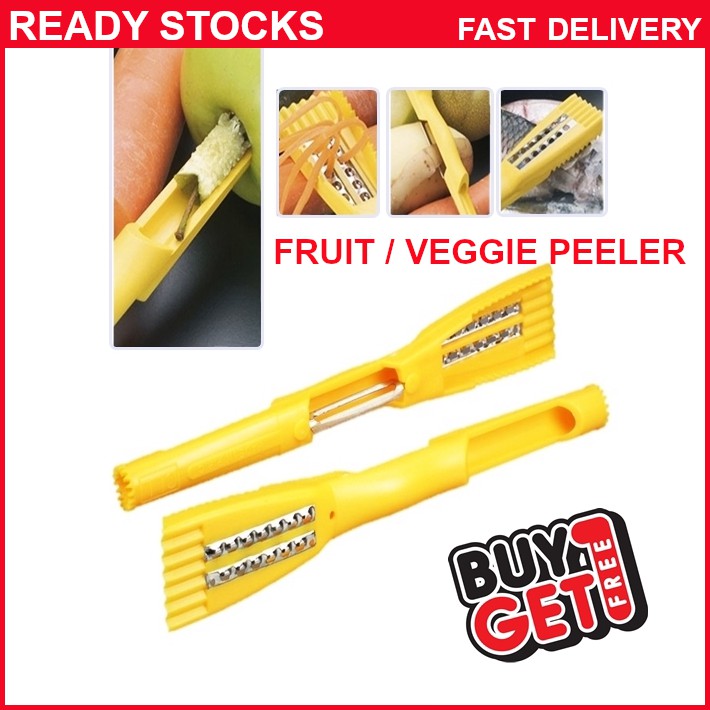 💋 READY STOCK 💋 Multi-Function Peeler 5 in 1 Master Fruit & Vegetable ...