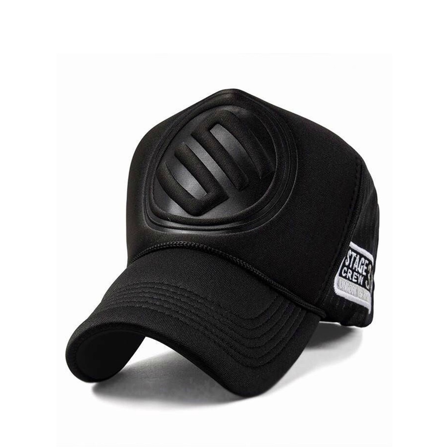 Adult Summer Mesh Trucker Caps Men Hip hop Punk Rock Snapback Hat Big ...