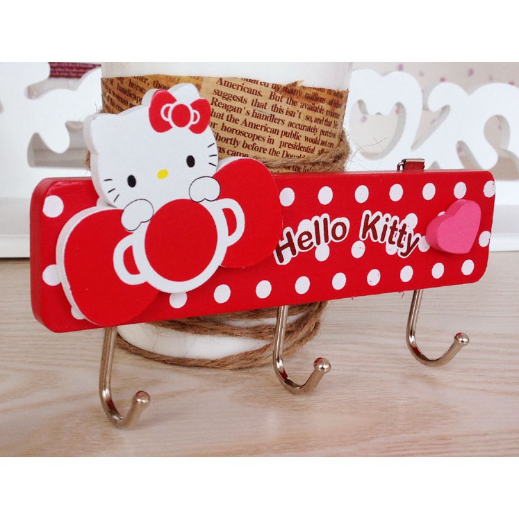 Hello Kitty wooden hanger | Shopee Malaysia