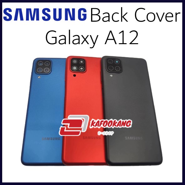 Samsung Galaxy A12 Back Battery Housing Back Body Rear Casing Housing ...