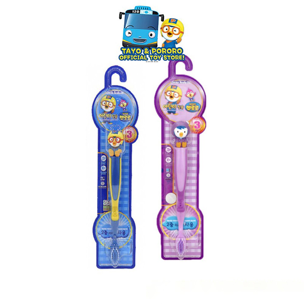 Pororo And Friends Toothbrush Set For Kids From Iconix Korea - Soft ...