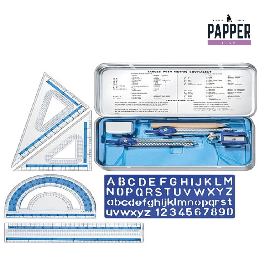 Mathematical Instrument Set (10 in 1) | Shopee Malaysia