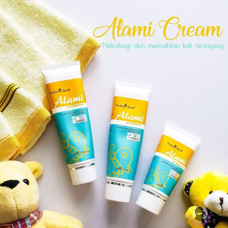 Alami cream by mukara secret /baybie cream (kulit eczema & sensitif ibu ...