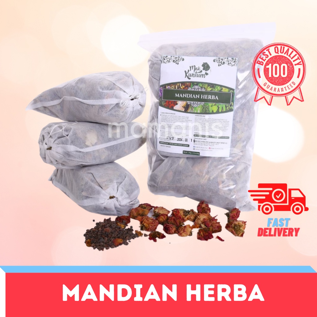 💯PREMIUM QUALITY💯 Mandian Herba Mak Kuntum Herbal Bath Mandian Herba ...