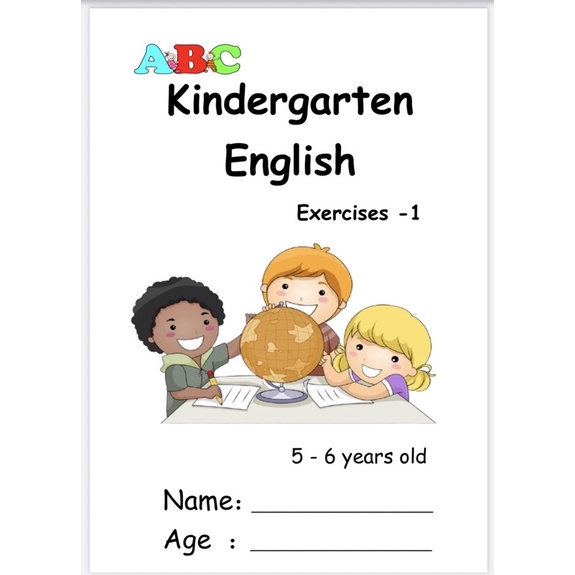 Soft Copy - Kindergarten English Exercise 5-6 years old | Shopee Malaysia