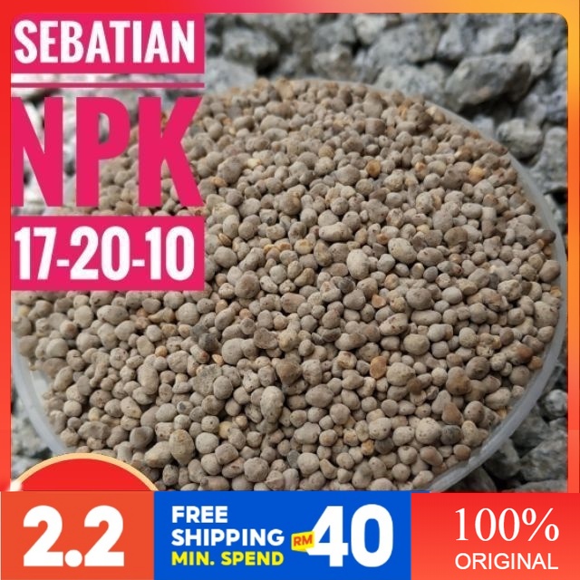 Baja Sebatian NPK 17-20-10 1KG Repack | Shopee Malaysia