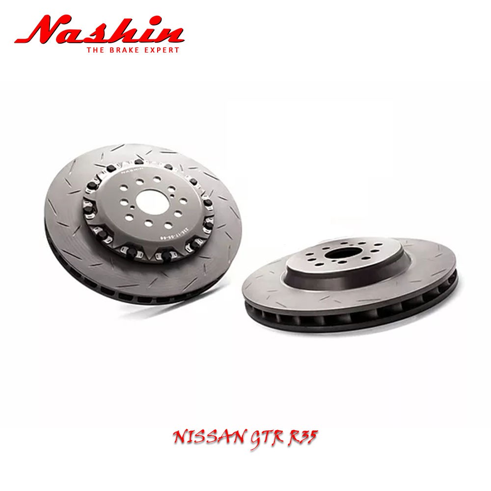 NISSAN GT-R R35 - NASHIN OE FLOATING ROTOR 390MM (FRONT) | Shopee Malaysia
