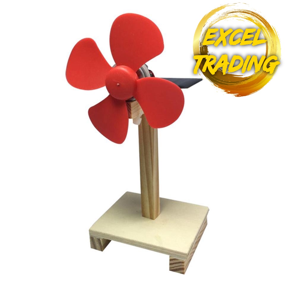 Project RBT Tahun 5 : DIY Solar Fan 3D Wooden Wood Powered Fan / Model ...