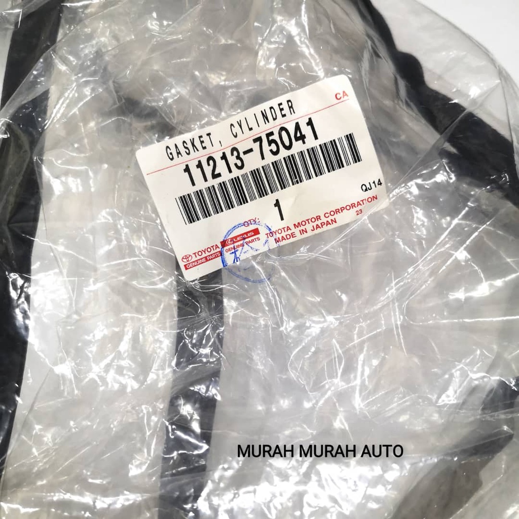 TOYOTA ORIGINAL INNOVA TGN40 VALVE COVER GASKET (11213-75041) | Shopee ...