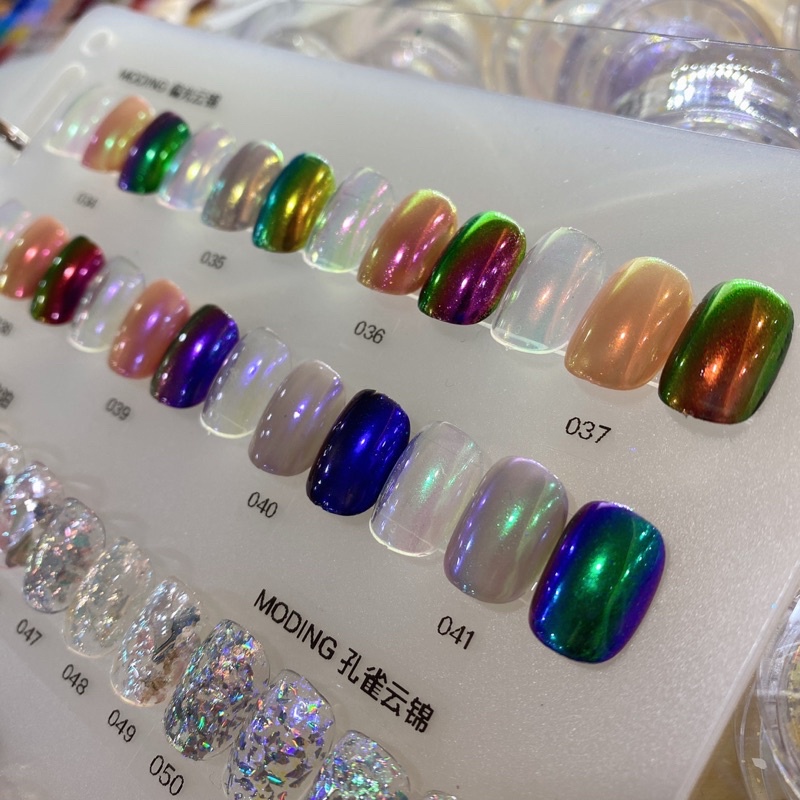 Moding 末町欧泊粉｜|mirror powder｜闪粉｜极光粉｜金粉｜魔镜粉｜美甲亮片｜chrome nail powder｜nail ...