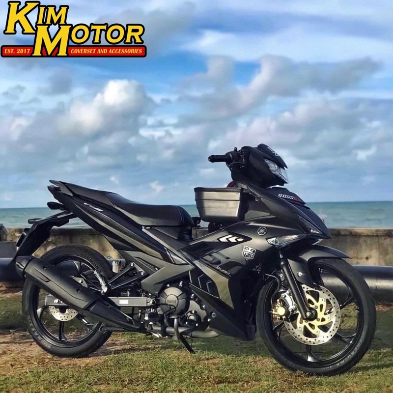 COVERSET Y15 V1 V2 ORIGINAL VELOZI COVERSET MATT BLACK CHROME SILVER 3D ...