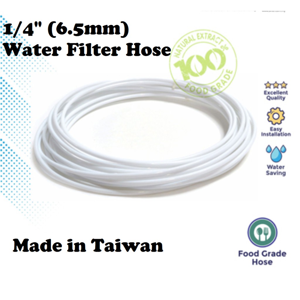 Water Filter (Taiwan )1/4" RO Tube / White Tube / Hose for Water ...