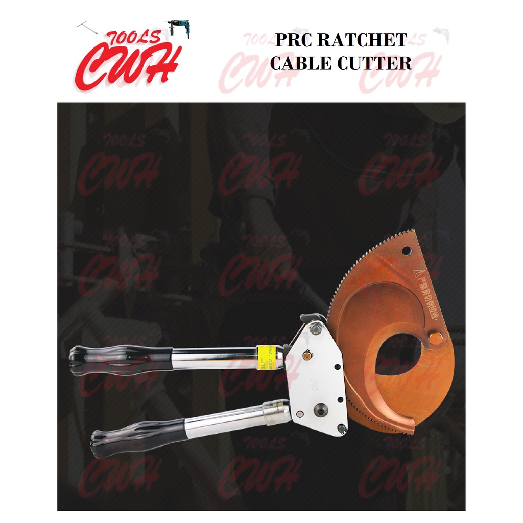 PRC RACHET RATCHET CABLE CUTTER WIRE SCISSOR J40 J75 J95 OWUH PROSKIT ...