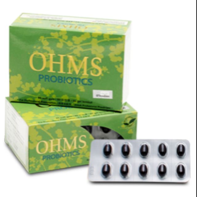 OHMS Probiotics (Box of 80 Soft Gels) | Shopee Malaysia