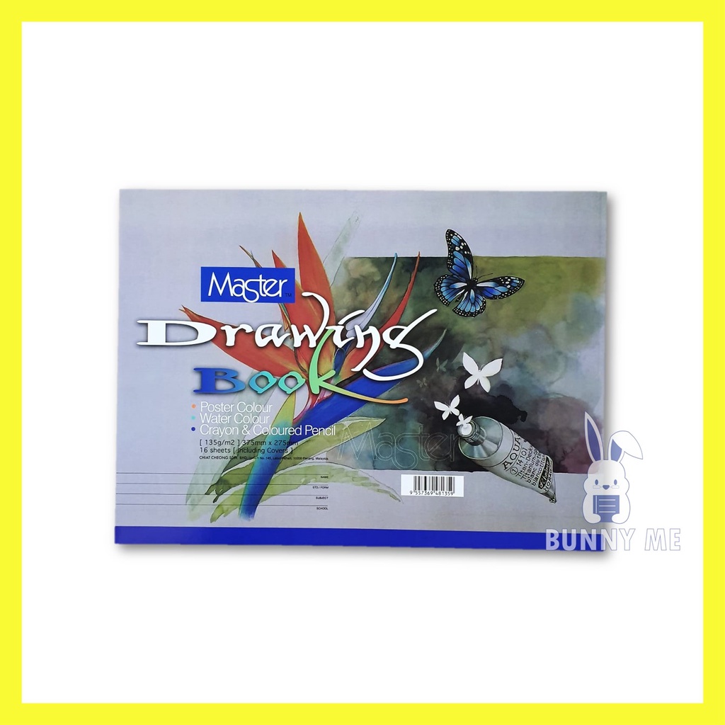 DRAWING BLOCK / DRAWING BOOK /16 SHEETS 135GSM/100GSM | Shopee Malaysia