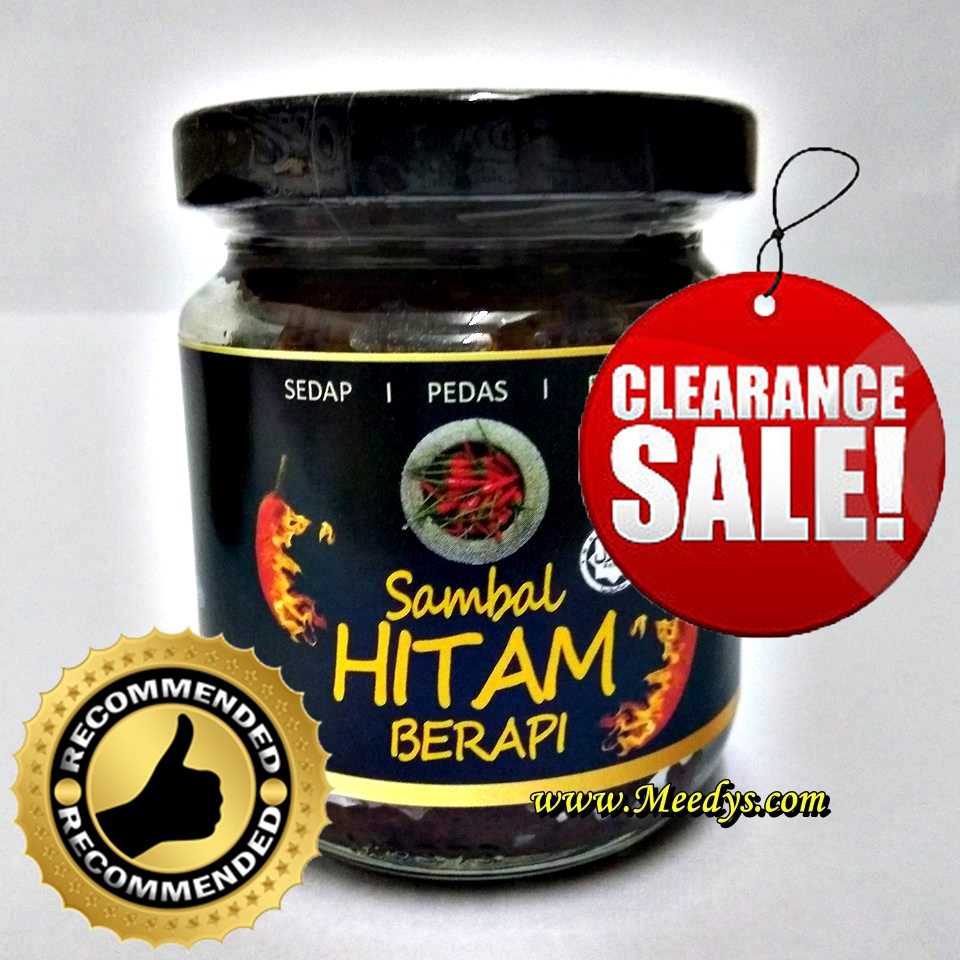 💥 SAMBAL HITAM BERAPI 💥 ORIGINAL Sambal Hitam Pahang | Shopee Malaysia