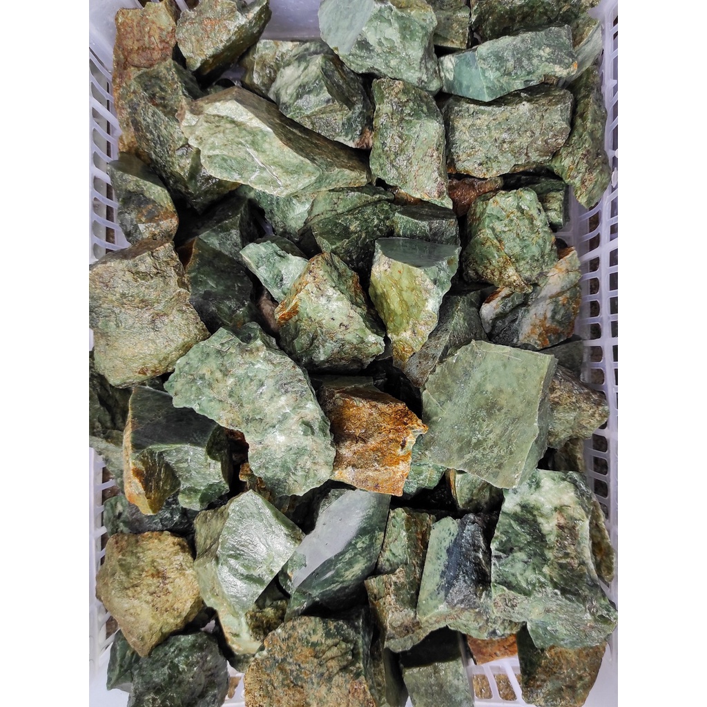 Java Jade Raw Stones - Chunks Per PCS | Shopee Malaysia