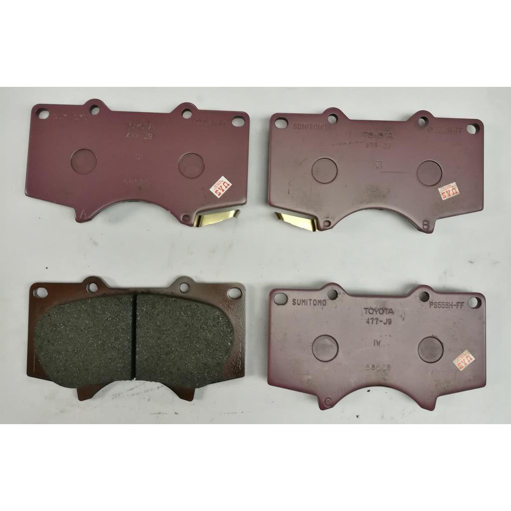 TOYOTA Brake Pads (FRONT)04465-0K090 FOR TOYOTA Fortuner KUN50 KUN51 ...