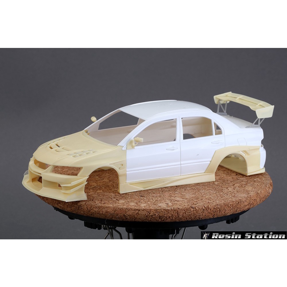 Mitsubishi Lancer EVO 9 Voltex Body kit 1/24 for Fujimi Mitsubishi EVO ...