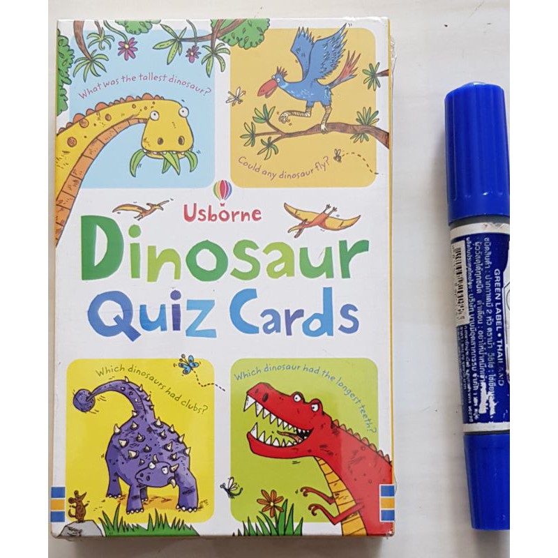 Dinosaurs Quiz cards | Shopee Malaysia