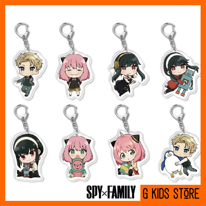 Spy X Family Anya Loid Yor Forger Chimera Keychain Pendant Cute Anime ...