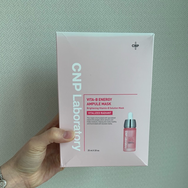 CNP LABORATORY 🧪 VITA B ENERGY AMPULE MASK | Shopee Malaysia