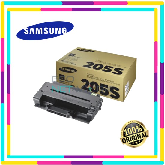 SAMSUNG ORIGINAL MLT-D205S BLACK TONER CARTRIDGE -2000 PAGES (SU976A ...