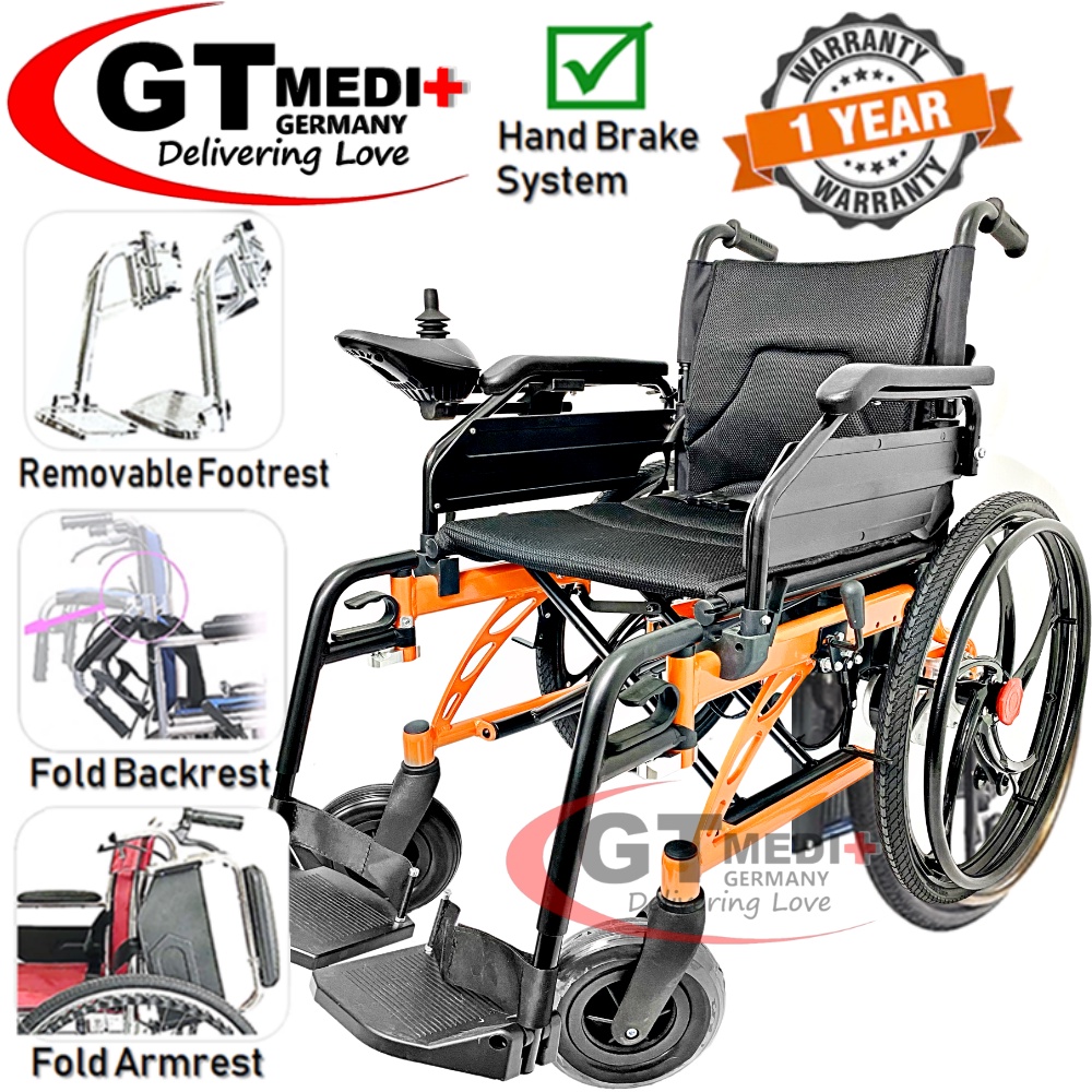 E20-P-30 GT MEDIT GERMANY Lightweight Self Propelled Electric Wheelchair Wheel Chair Kerusi Roda ...