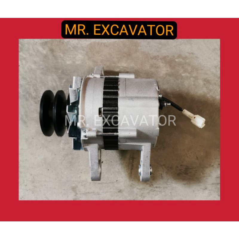 24V 80A Hitachi EX EX200 Sumitomo LS LS280 S280 SH200 6BD1 Isuzu Engine Excavator Alternator ...
